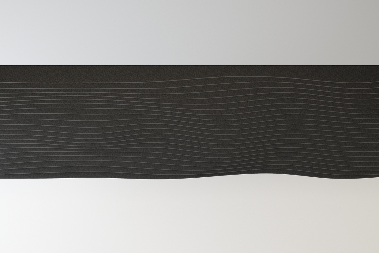 Ceiling Baffle Wave Ripple Bespoke By Impact Acoustic Stylepark